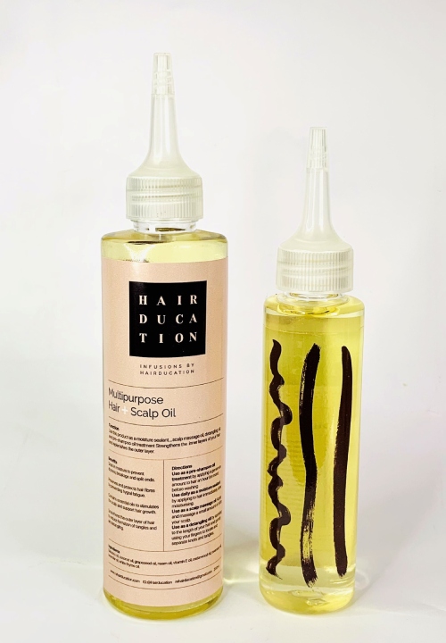 Multipurpose Hair + Scalp Oil (100ml) – Rehairducation